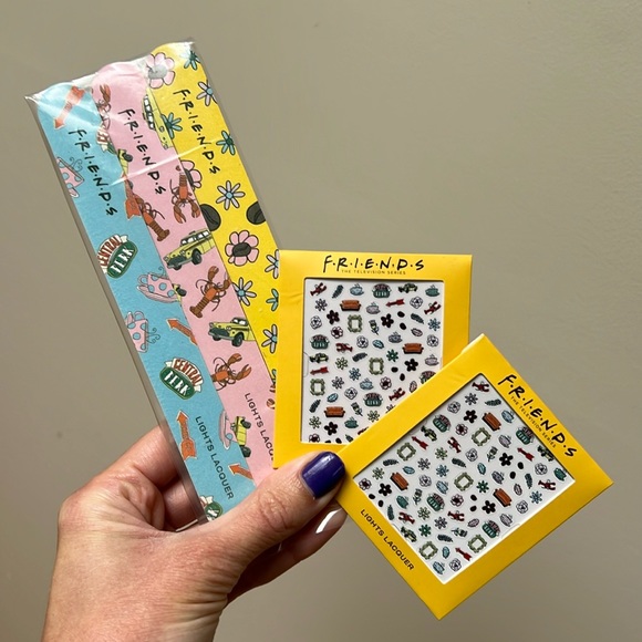 Lights Lacquer | Makeup | Lights Lacquer X Friends Nail Art Stickers ...